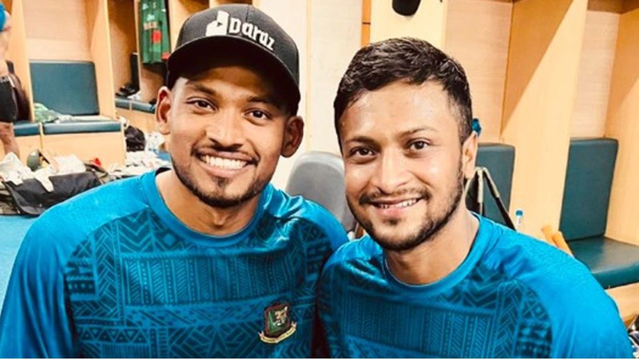 Najmul Hossain Shanto in awe as Shakib Al Hasan rises above murder allegations to destroy Pakistan